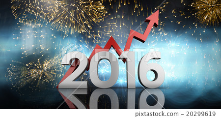 Composite image of 2016 graphic-插圖素材 [20299619] - PIXTA圖庫