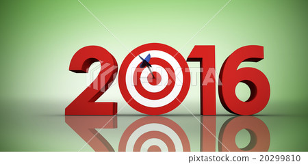 Composite image of 2016 graphic - Stock Illustration [20299810] - PIXTA