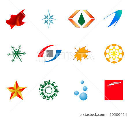 Design vector element. Set 3 - Stock Illustration [20300454] - PIXTA