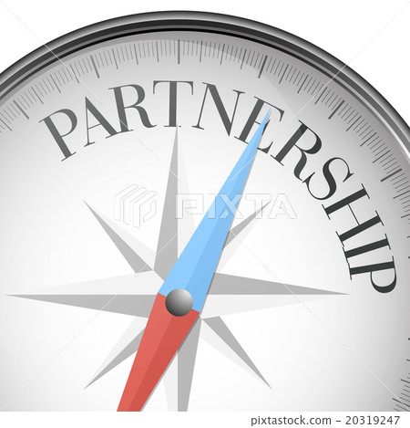 compass concept Partnership - Stock Illustration [20319247] - PIXTA