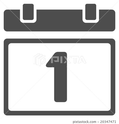 First Day Icon - Stock Illustration [20347471] - PIXTA