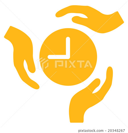 Time Care Icon - Stock Illustration [20348267] - PIXTA