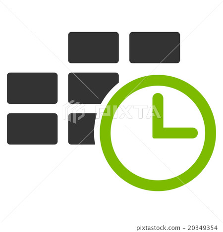 Time Grid Icon - Stock Illustration [20349354] - PIXTA