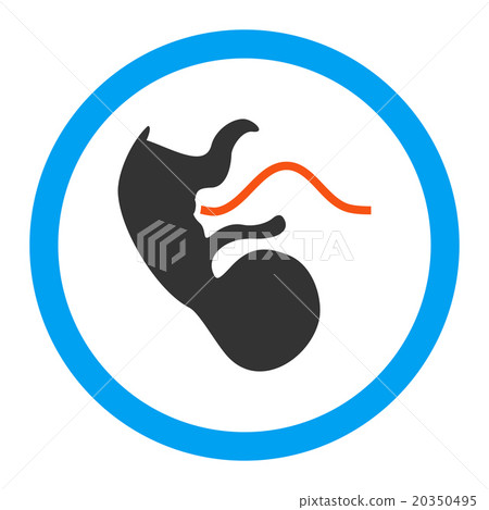 Primacy Embryo Rounded Vector Icon - Stock Illustration [20350495] - PIXTA