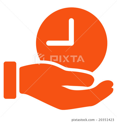 Time Service Icon-插圖素材 [20351423] - PIXTA圖庫