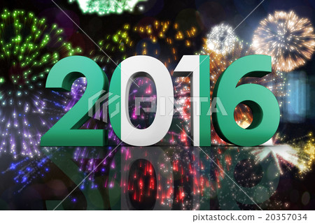 Composite image of 2016 graphic - Stock Illustration [20357034] - PIXTA