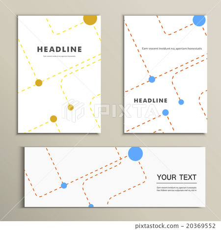 Abstract background of dotted lines and balls - Stock Illustration ...