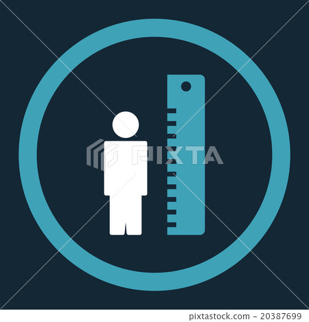 Height Meter Rounded Vector Icon - Stock Illustration [20387699] - PIXTA