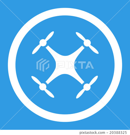 Airdrone Rounded Vector Icon - Stock Illustration [20388325] - PIXTA