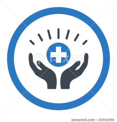 Medical Maintenance Rounded Vector Icon - Stock Illustration [20392040 ...