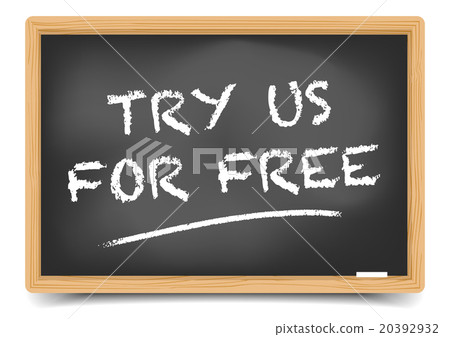 Try For Free - Stock Illustration [20392932] - PIXTA