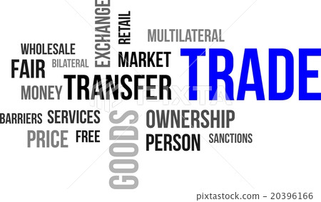 word cloud - trade - Stock Illustration [20396166] - PIXTA