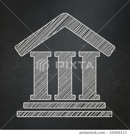 Law concept: Courthouse on chalkboard background - Stock Illustration [20400313] - PIXTA