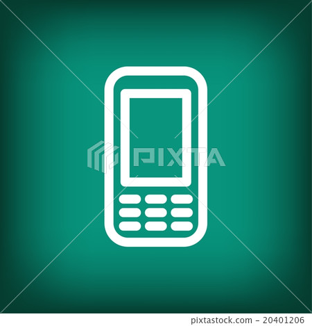Pictograph of mobile - Stock Illustration [20401206] - PIXTA