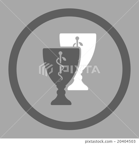 Medical Cups Rounded Vector Icon - Stock Illustration [20404503] - PIXTA