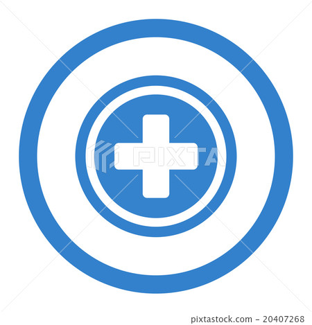 Rounded Cross Rounded Vector Icon - Stock Illustration [20407268] - PIXTA