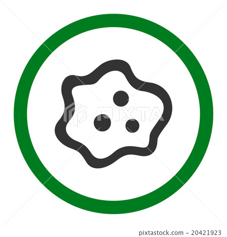 Amoeba Rounded Vector Icon - Stock Illustration [20421923] - PIXTA