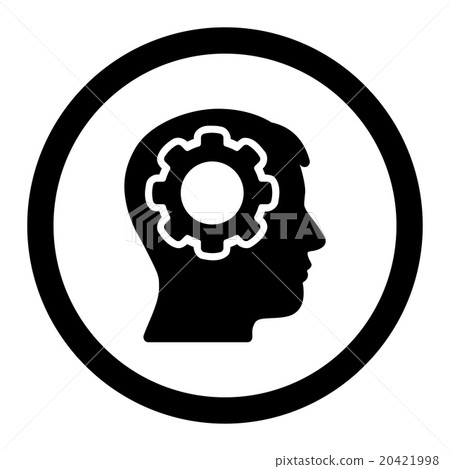 Human Memory Rounded Vector Icon - Stock Illustration [20421998] - PIXTA