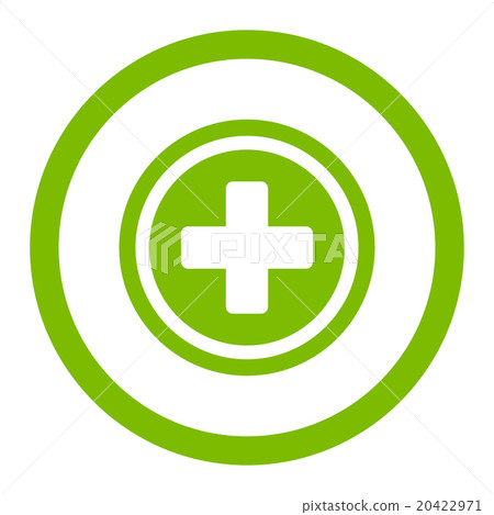 Rounded Cross Rounded Vector Icon - Stock Illustration [20422971] - PIXTA