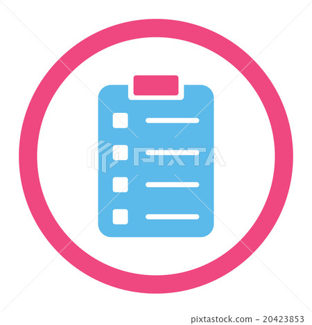 Pad Form Rounded Vector Icon - Stock Illustration [20423853] - PIXTA
