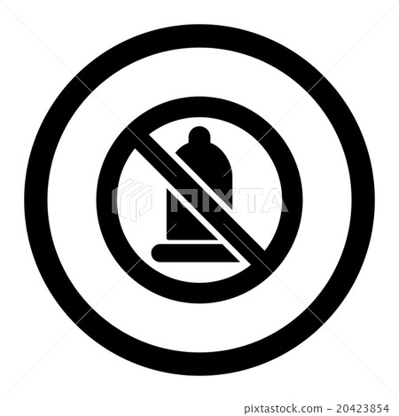 Restricted Rubber Circled Vector Icon - Stock Illustration [20423854 ...