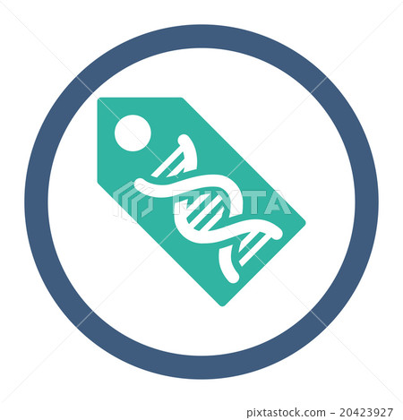 DNA Marker Rounded Vector Icon - Stock Illustration [20423927] - PIXTA
