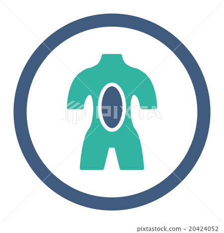 Anatomy Rounded Vector Icon - Stock Illustration [20424052] - PIXTA