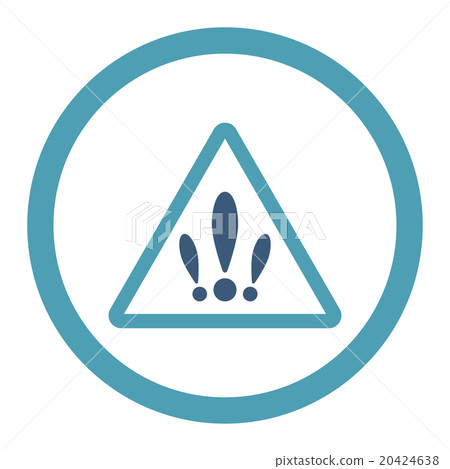 Multiple Problems Rounded Vector Icon - Stock Illustration [20424638 ...