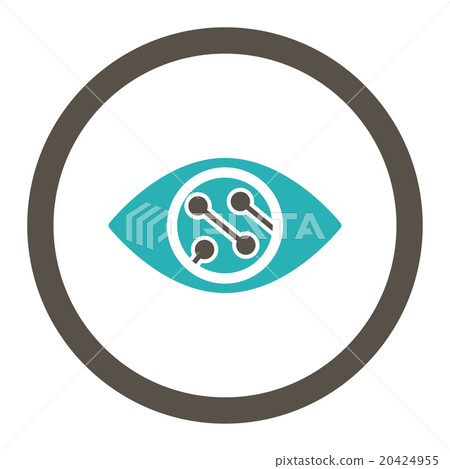 Smart Lens Rounded Vector Icon - Stock Illustration [20424955] - PIXTA