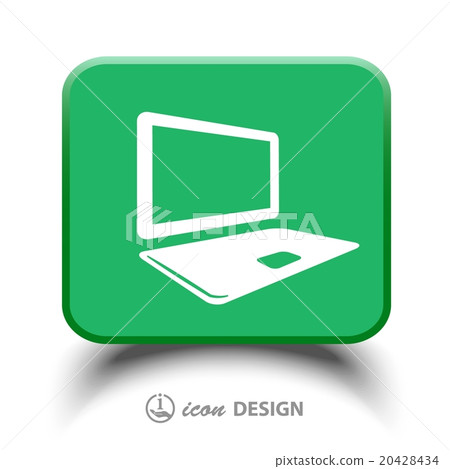 Pictograph of computer - Stock Illustration [20428434] - PIXTA