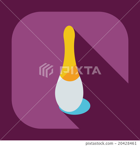 Flat modern design with shadow icons varnish-插圖素材 [20428461] - PIXTA圖庫