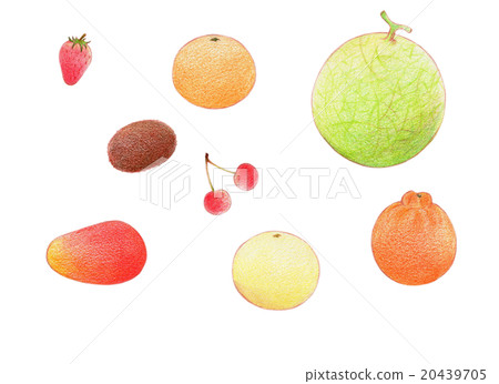 Spring season fruits - Stock Illustration [20439705] - PIXTA