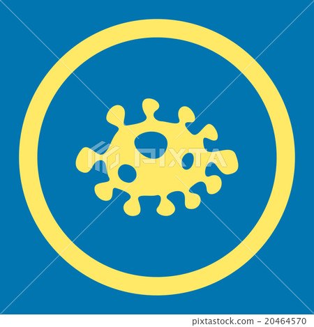 Bacteria Rounded Vector Icon - Stock Illustration [20464570] - PIXTA