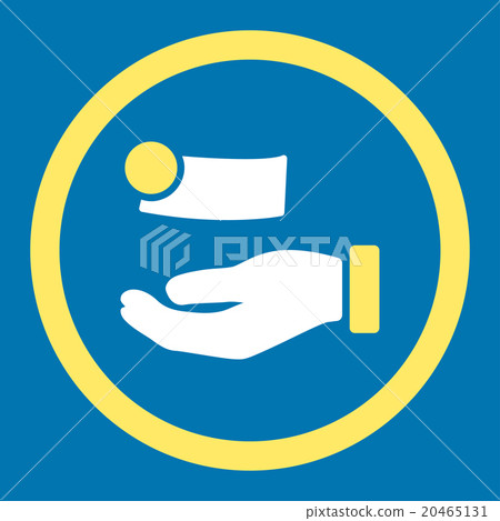 Money Payment Rounded Vector Icon - Stock Illustration [20465131] - PIXTA