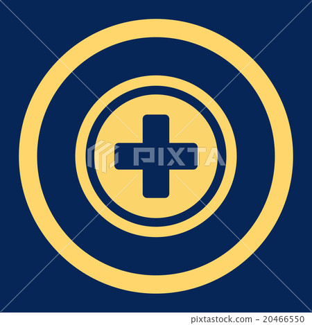 Rounded Cross Rounded Vector Icon - Stock Illustration [20466550] - PIXTA