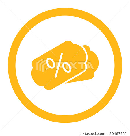Discount Coupons Rounded Vector Icon - Stock Illustration [20467531 ...