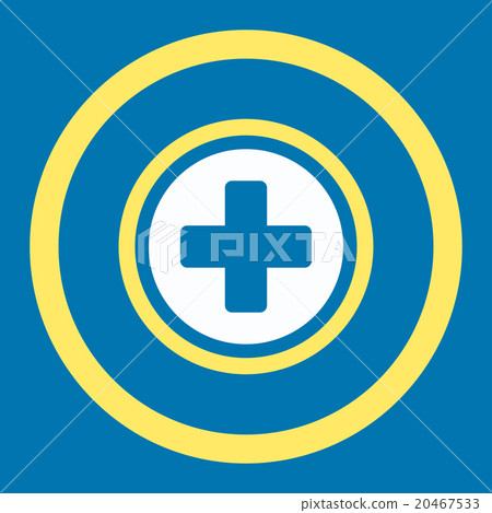 Rounded Cross Rounded Vector Icon - Stock Illustration [20467533] - PIXTA