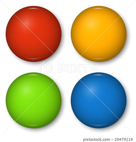 Color chest badges vector set - Stock Illustration [20479119] - PIXTA