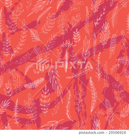 Spring seamless background - Stock Illustration [20506928] - PIXTA