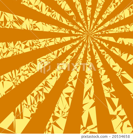 Sun rays vector background - Stock Illustration [20534658] - PIXTA