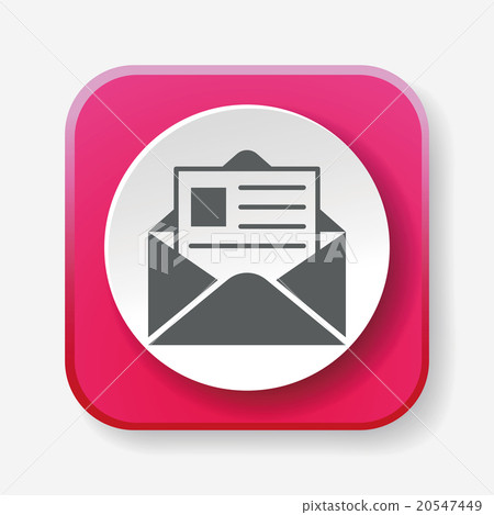 office mail icon - Stock Illustration [20547449] - PIXTA