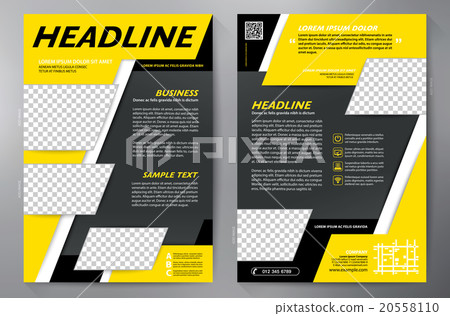 Brochure design a4 template. - Stock Illustration [20558110] - PIXTA