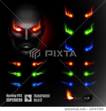 Super Hero Eyes - Stock Illustration [20587564] - PIXTA