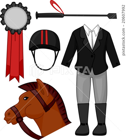 Sports Equestrian Elements - Stock Illustration [20607992] - PIXTA