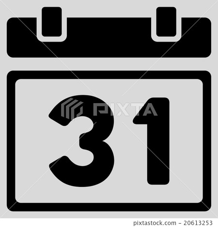Last Month Date Icon - Stock Illustration [20613253] - PIXTA