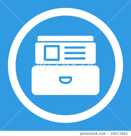 Index Box Rounded Vector Icon - Stock Illustration [20613862] - PIXTA