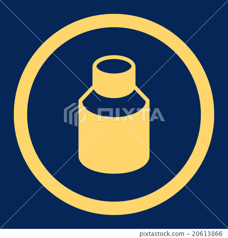 Phial Rounded Vector Icon - Stock Illustration [20613866] - PIXTA