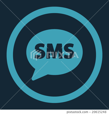 Sms Rounded Vector Icon-插圖素材 [20615248] - PIXTA圖庫