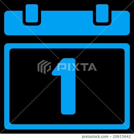 First Day Icon - Stock Illustration [20615642] - PIXTA