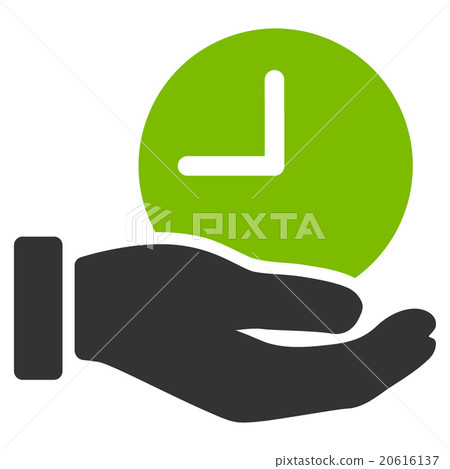 Time Service Icon - Stock Illustration [20616137] - PIXTA